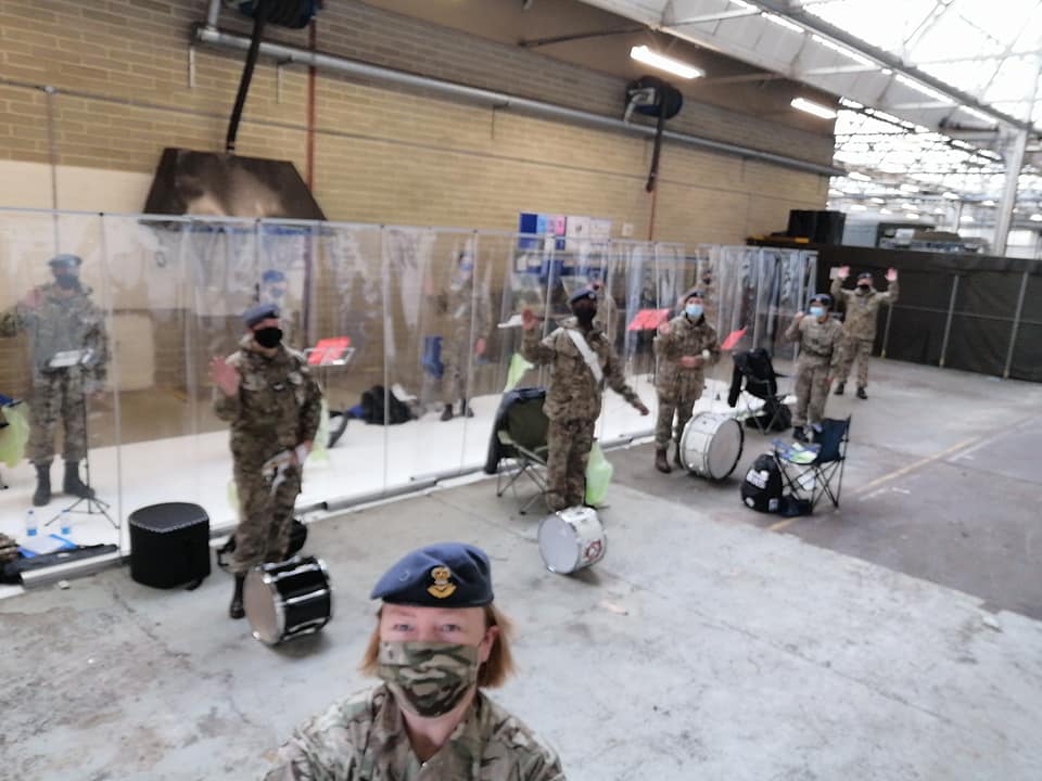 Kent Wing Band returns to Face to Face practising – Kent Air Cadets