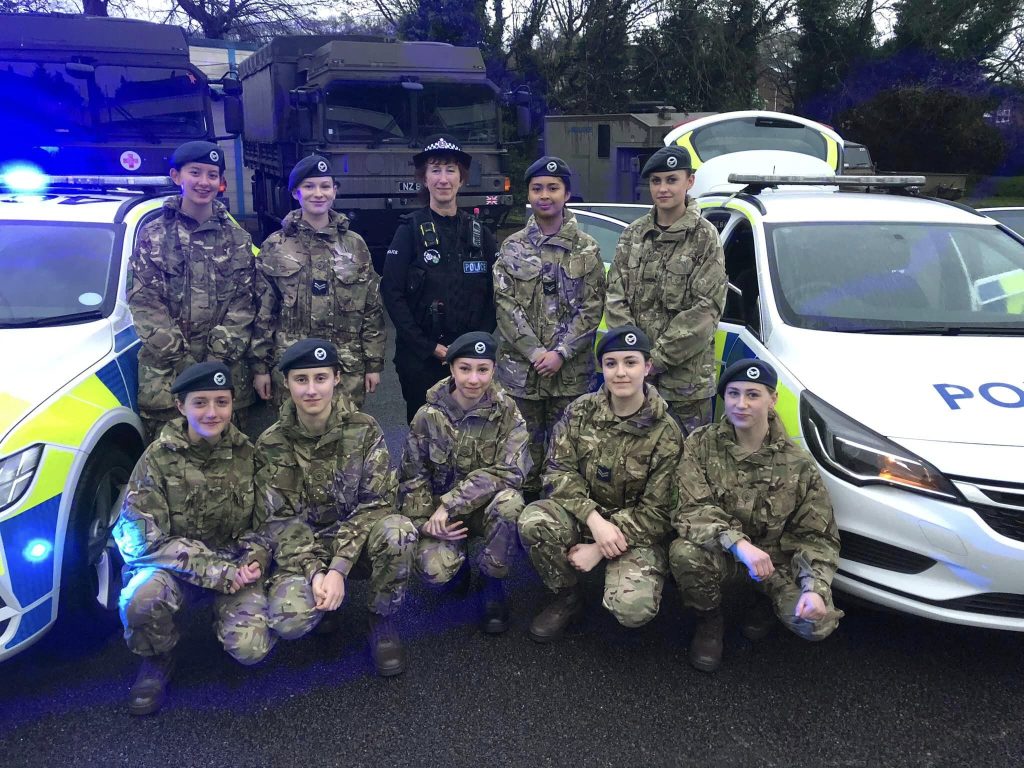 Kent Police Visit – Kent Air Cadets