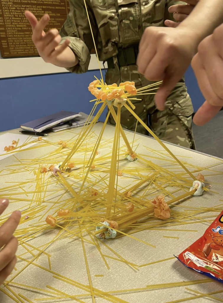 STEM Spaghetti Towers – Kent Air Cadets